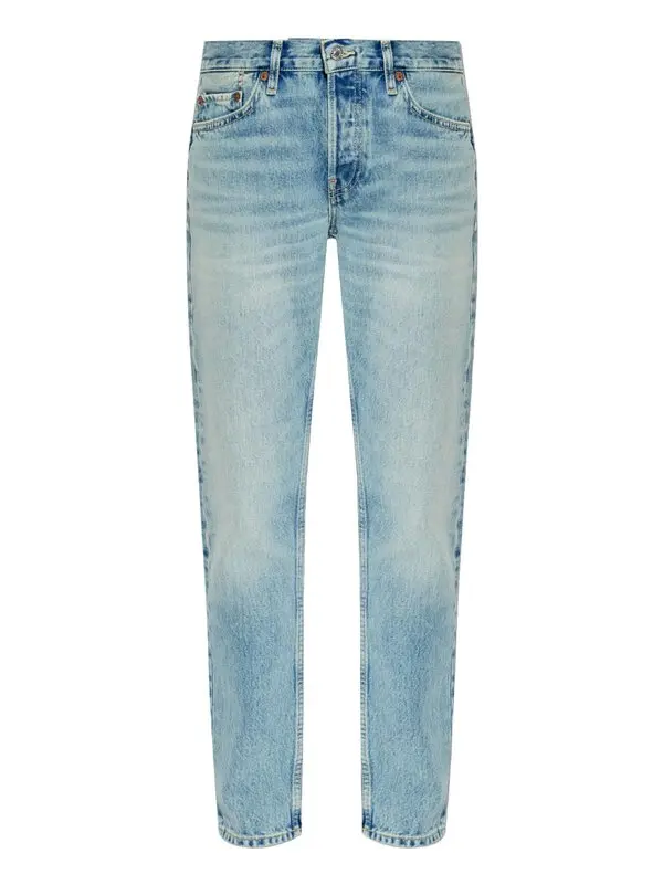 RE/DONE Slim-tapered Jeans - Light Blue