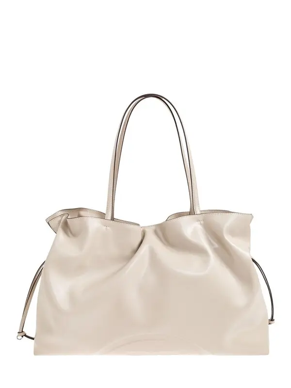 Tory Burch Ella Shopper Tote Bag - Cream