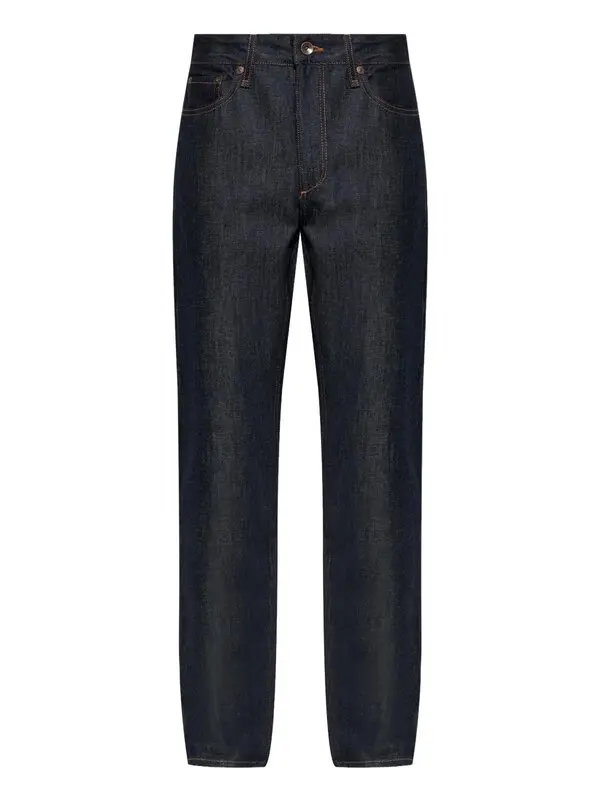 Rag & Bone Straight-leg Jeans - Navy Blue