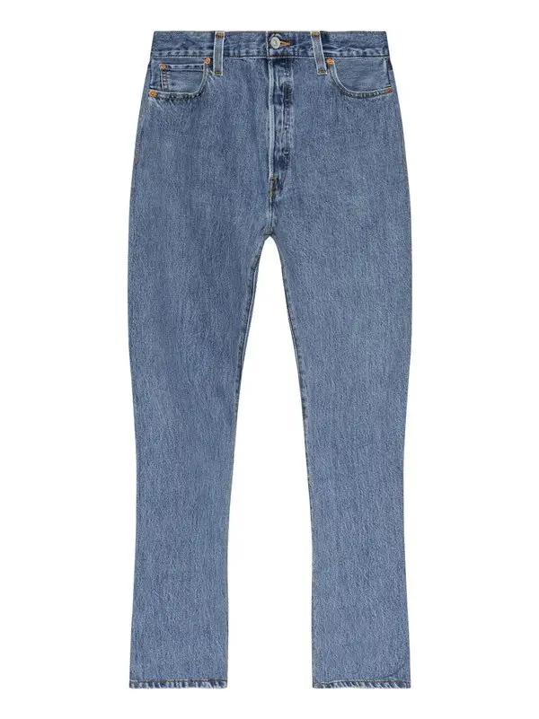 RE/DONE Tapered Leg Jeans - Blue