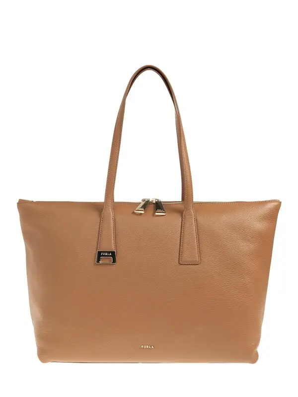 Furla Olivia Large Shopper Bag - Brown