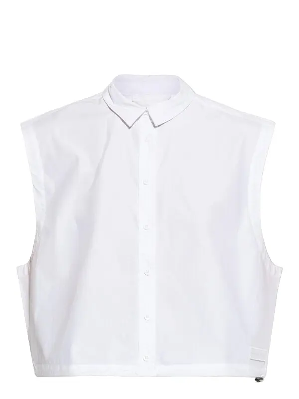 RETHINKIT STUDIOS Loose-fit Sleeveless Shirt - White