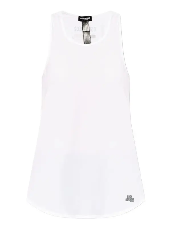 Dsquared2 Sleeveless Top - White