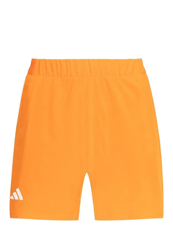 Adidas Training Shorts With Logo - Orange