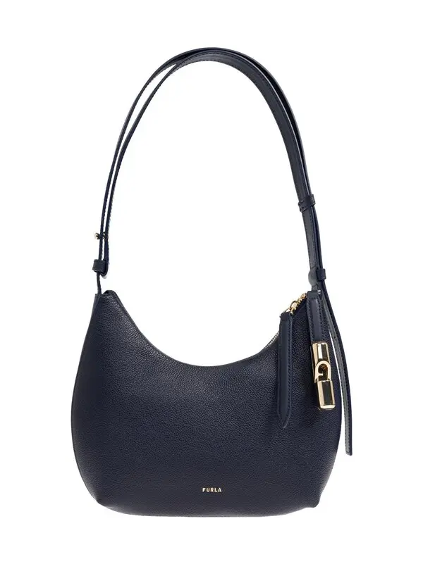 Furla Small Shoulder Bag - Navy Blue