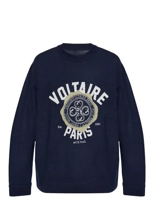 Zadig&Voltaire Swonny Sweater - Navy Blue