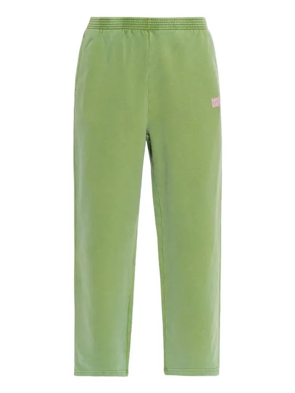 American Vintage Wide Leg Sweatpants - Green