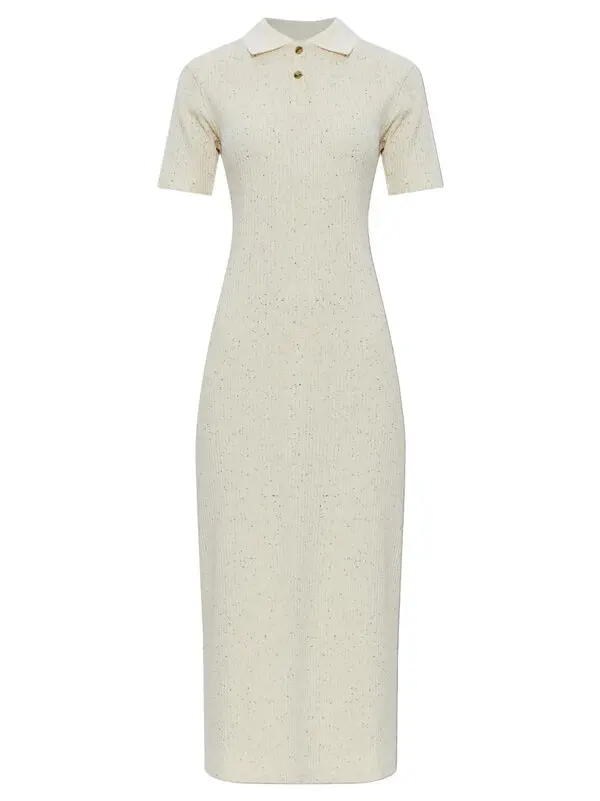SAMSØE SAMSØE Sannel' Knit Dress - Cream