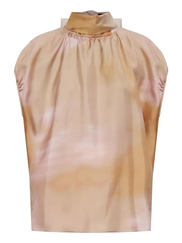 Fabiana Filippi Silk Top - Pink