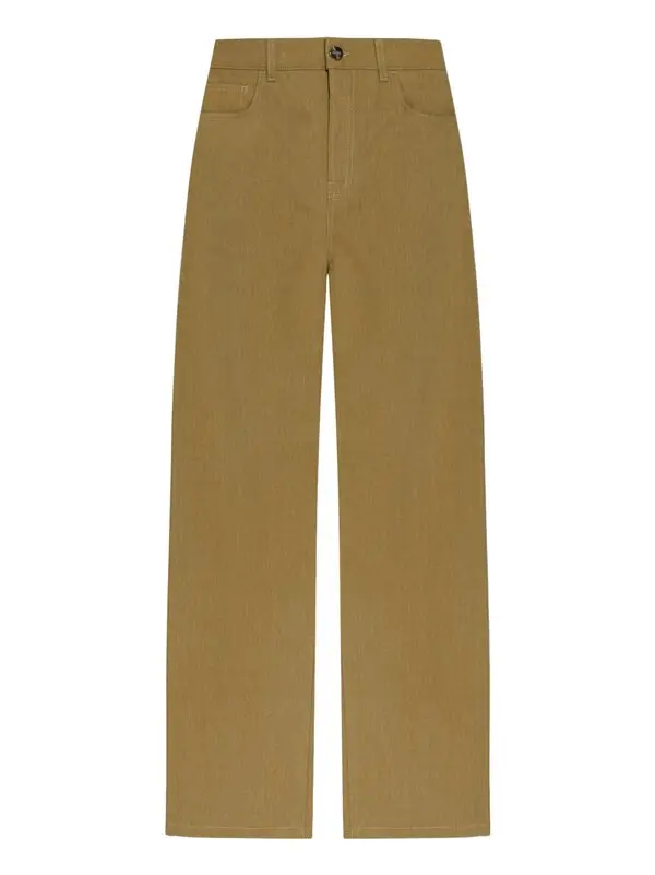RÓHE Wide-leg Trousers - Green