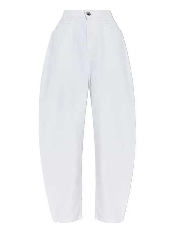 RÓHE Balloon Jeans - White