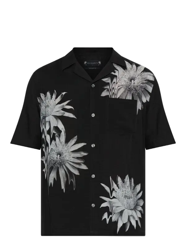 ALLSAINTS Shirt ‘floraze - Black
