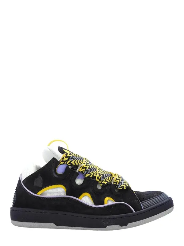LANVIN Curb Low-top Sneakers - Black