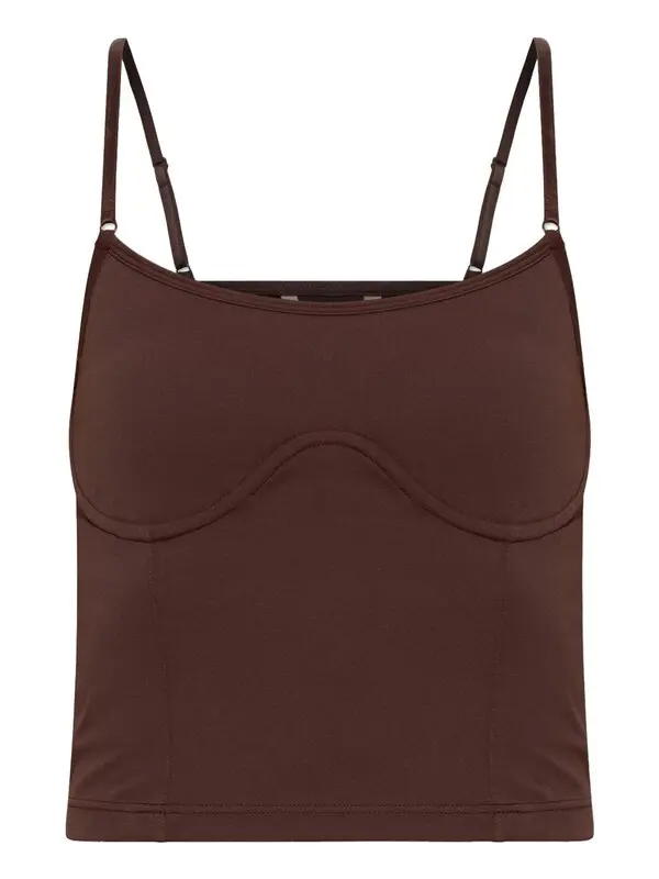 RETHINKIT STUDIOS Camisole Top - Brown