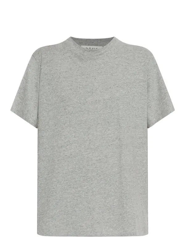 RÓHE Cotton T-shirt - Grey