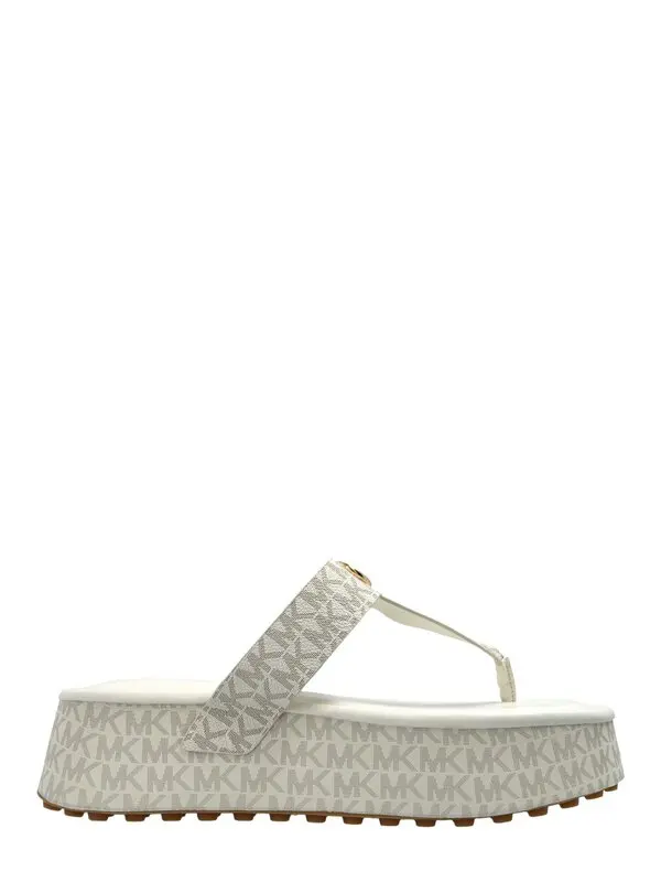 Michael Kors Koya Platform Slides - Grey