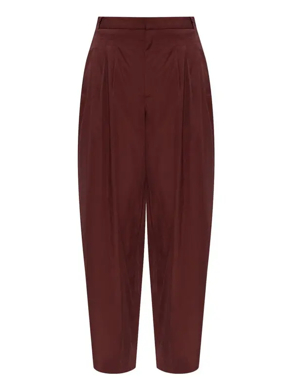 Rag & Bone Wide-leg Trousers - Burgundy