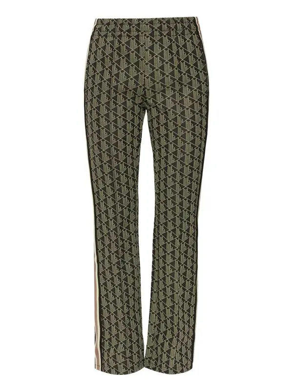 Lacoste Monogram Knit Sweatpants - Green