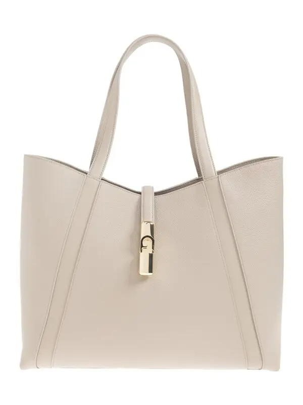 Furla Goccia Large' Tote Bag - Beige