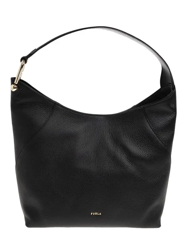 Furla Lara Medium Shoulder Bag - Black