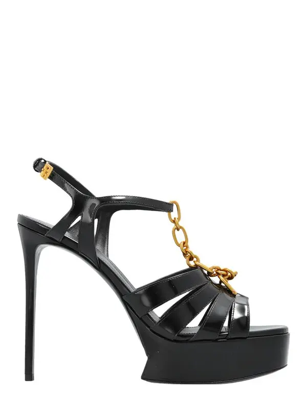 Balmain Platform Sandals - Black