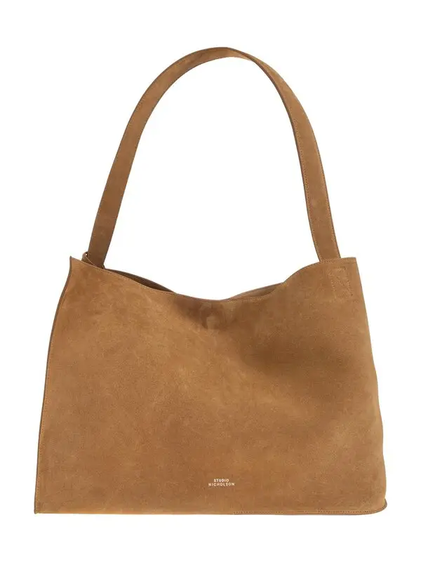 Studio Nicholson Suede Shopper Bag - Beige