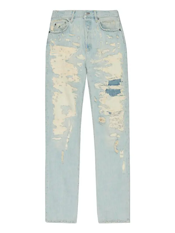 Acne Studios Jeans With 'vintage' Effect - Blue