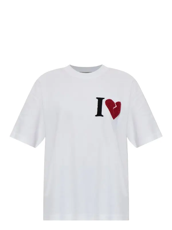ALLSAINTS Heart Etta T-shirt - White