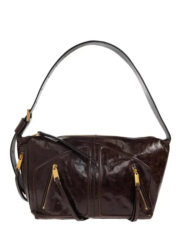 ALLSAINTS Jean Rey Shoulder Bag - Brown