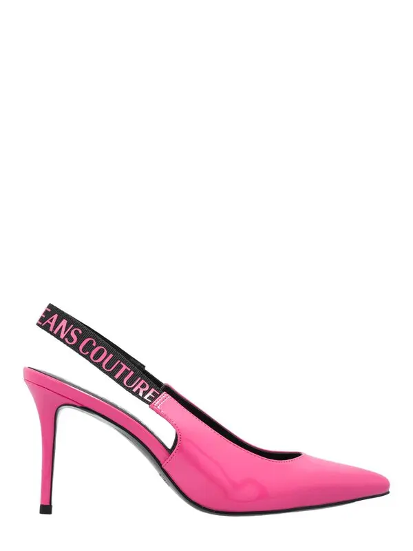 Versace Heeled Slingback Stilettos - Pink