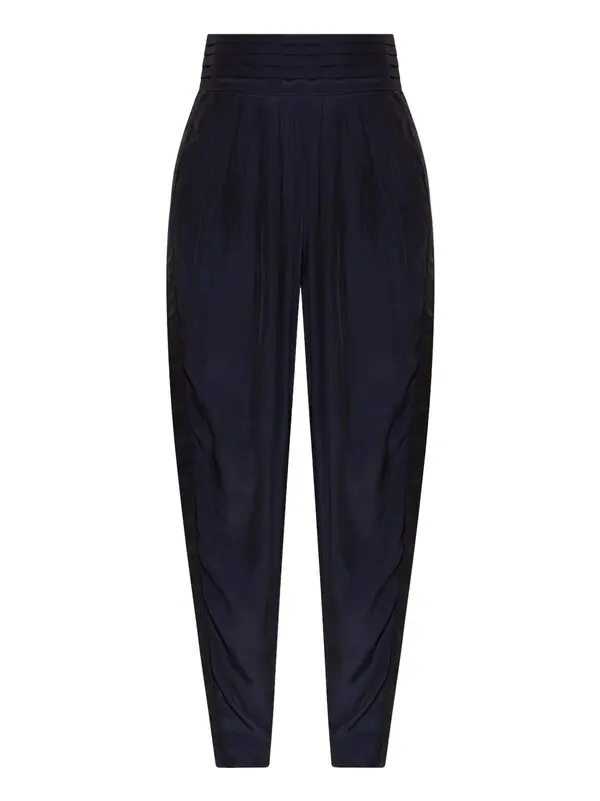 LANVIN Tapered Leg Trousers - Black