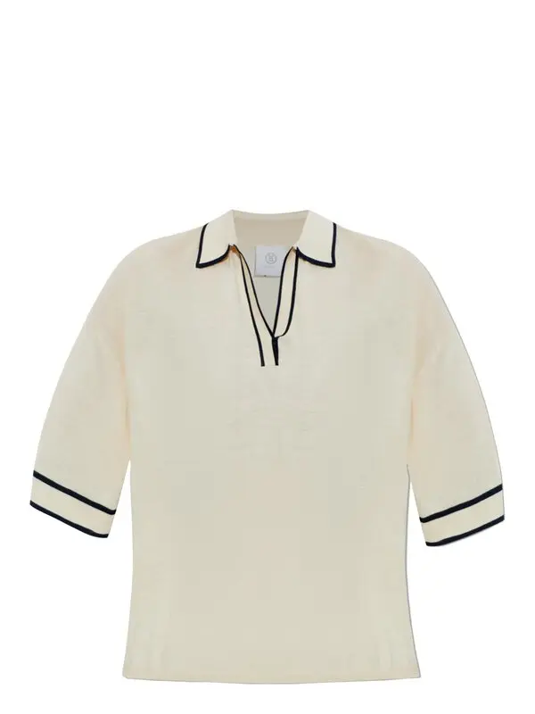 Bogner Silk Polo Shirt - Cream