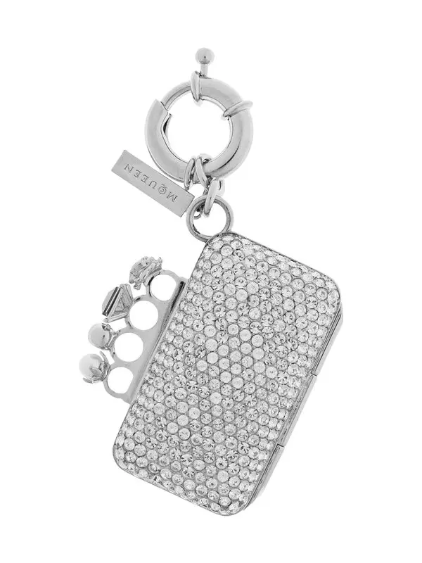Alexander McQueen Bag Charm - Silver