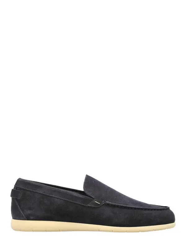 Paul & Shark Suede Loafers - Navy Blue