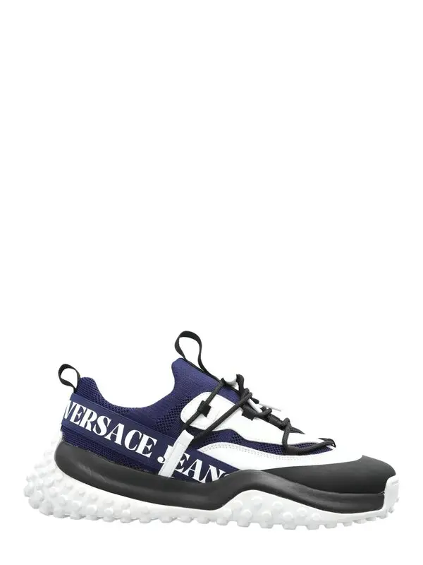 Versace Sports Shoes With Logo - White