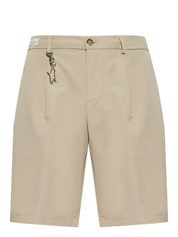 Paul & Shark Logo Shorts - Beige