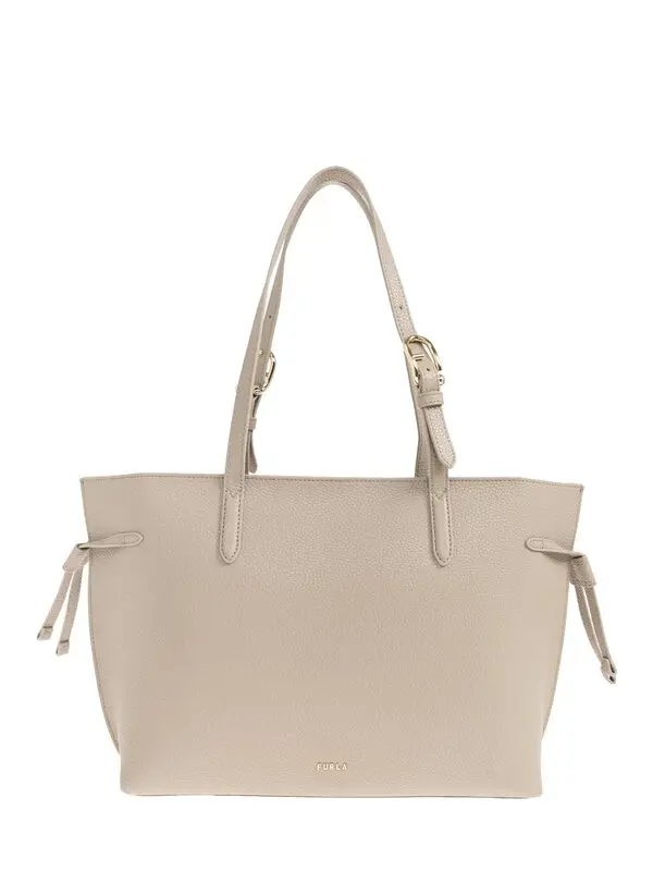 Furla Ava Medium Shopper Bag - Grey