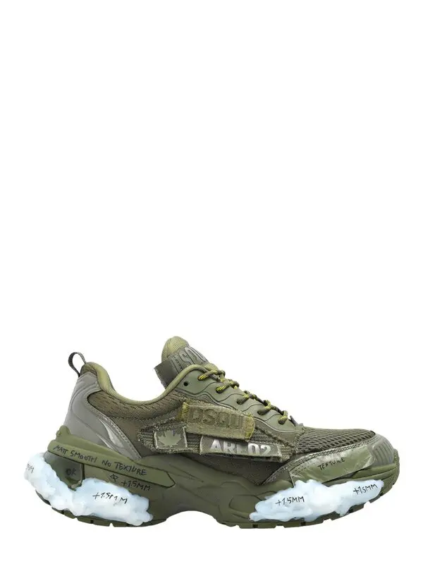Dsquared2 Faster’ Chunky Sneakers - Green