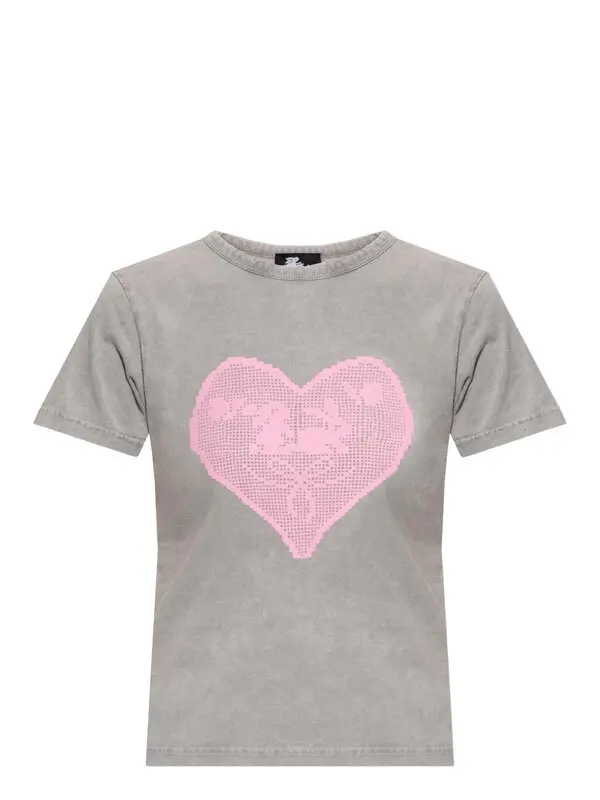 CARNE BOLLENTE Printed T-shirt - Grey