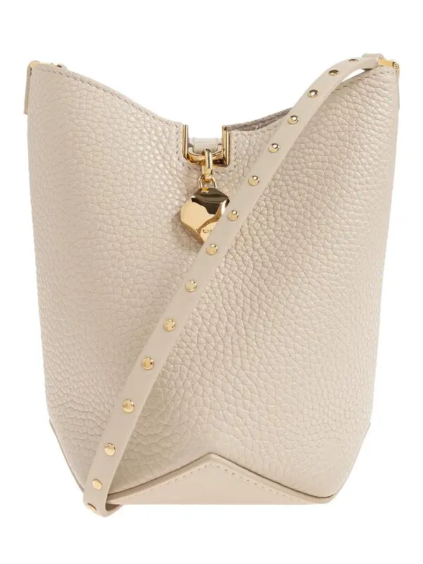 LANVIN Leather Bucket Bag - Cream