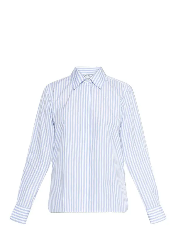 Max Mara Accenni Striped Shirt - Blue