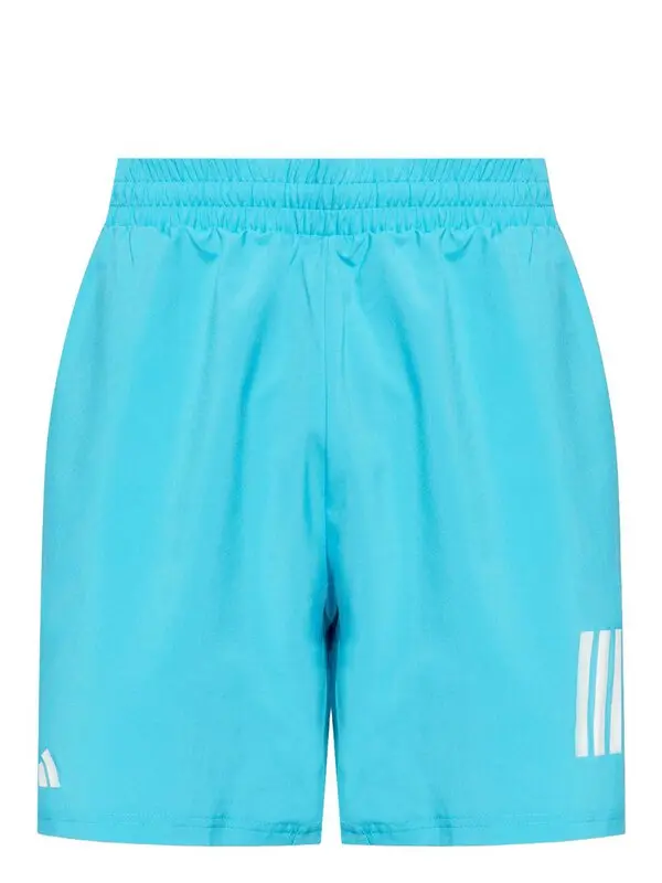 Adidas Logo-printed Shorts - Blue