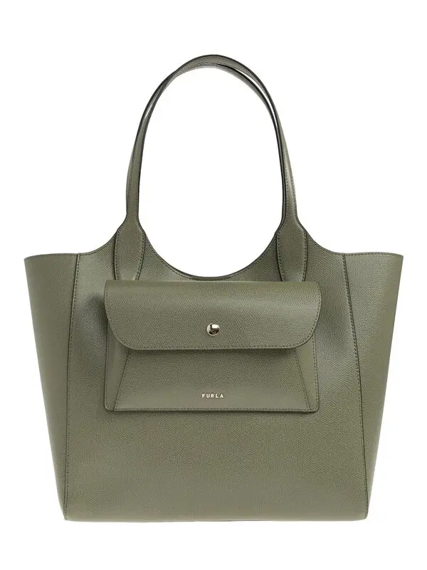 Furla Lea Medium Shopper Bag - Green