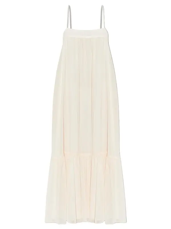 ROTATE BY BIRGER CHRISTENSEN Oversized Slip Maxi Dress - Pink