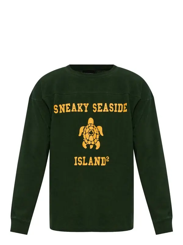 Dsquared2 T-shirt With Print - Green
