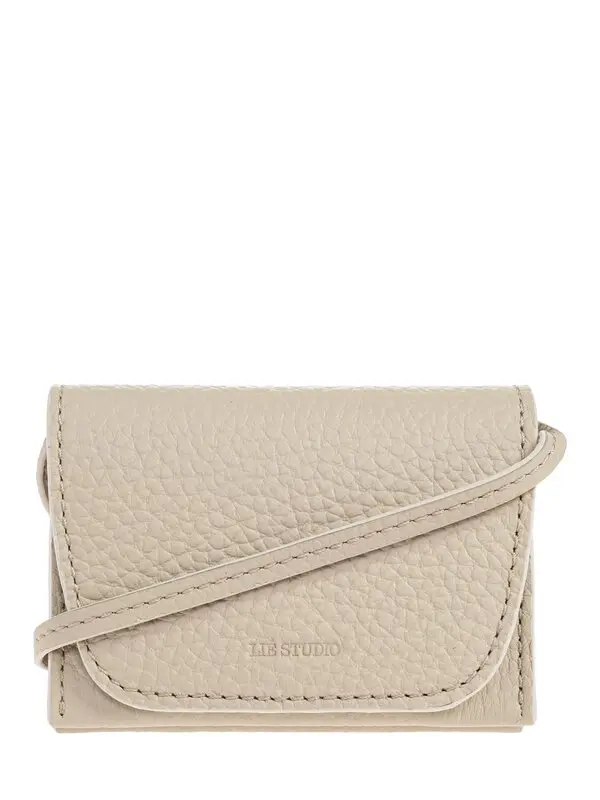 Lié Studio The Stella Belted Wallet - Cream