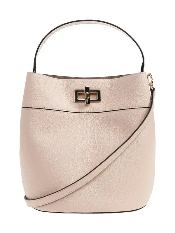 Furla Amelia Medium Bucket Handbag - Cream