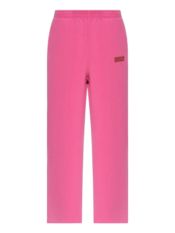 American Vintage Relaxed Fit Sweatpants - Pink