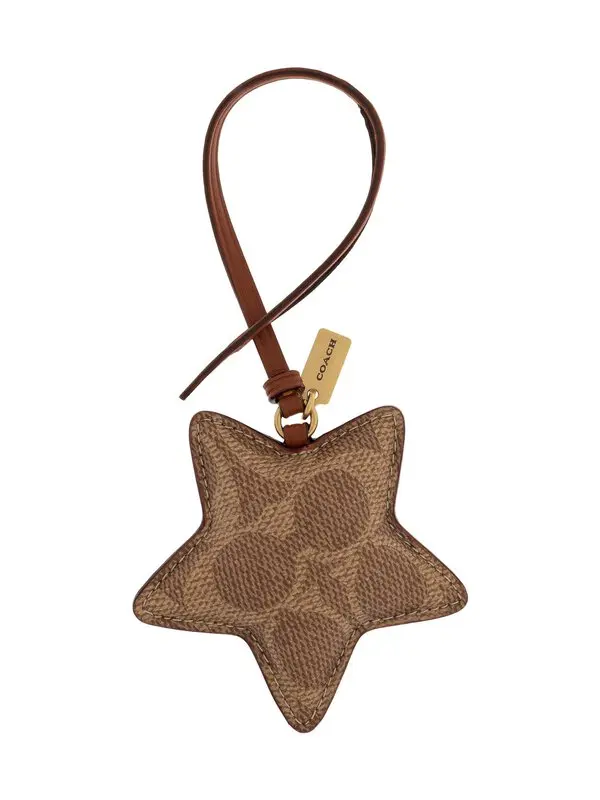 COACH Star Pendant - Brown