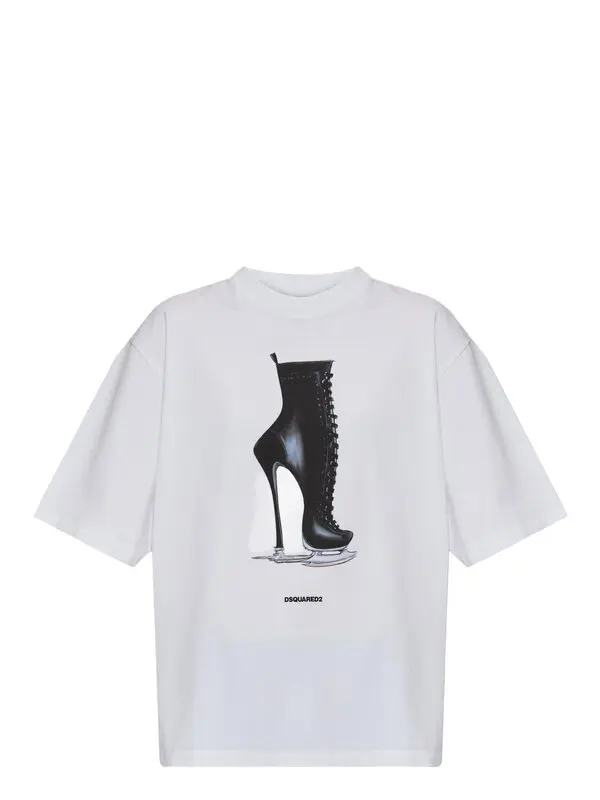 Dsquared2 Printed T-shirt - White